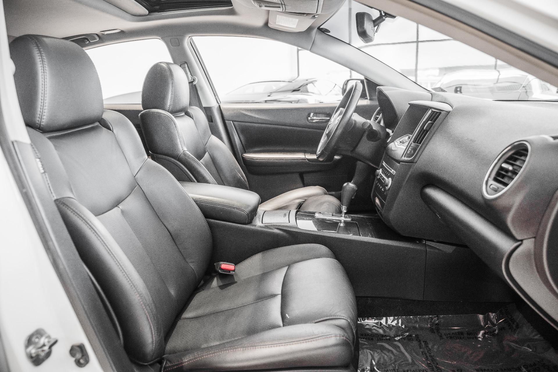 Nissan Maxima 2013 White Interior Nissan Maxima 3.5s Katzkin Leather