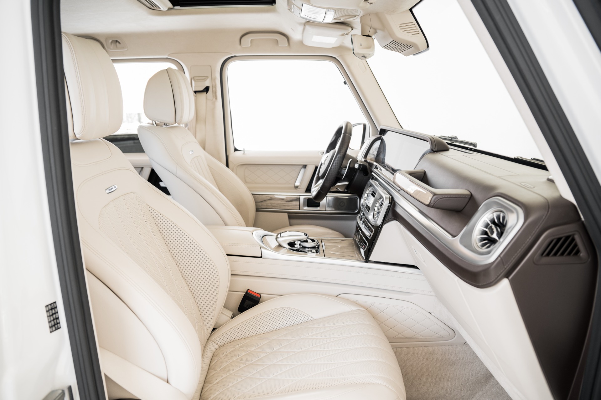 Mercedes G Wagon White Interior Mercedes Benz G Klasse Occasion0 Uit