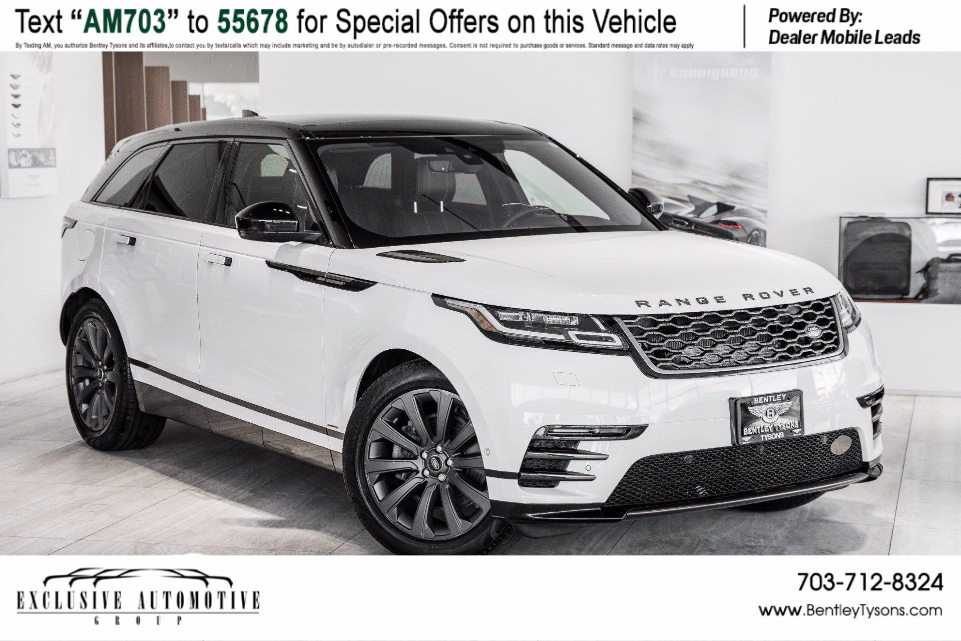 Used 2019 Land Rover Range Rover Velar P380 R Dynamic SE For Sale Sold Exclusive Automotive Group Koenigsegg DC Stock P782565